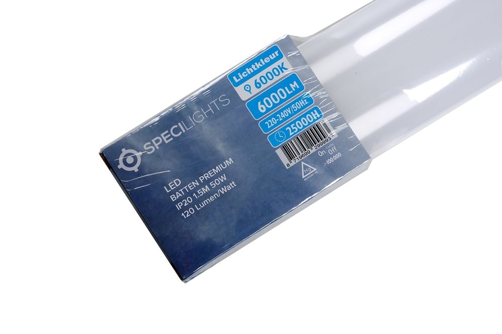 LED Batten 150cm Armatuur 50W 6000K - Morgen in huis