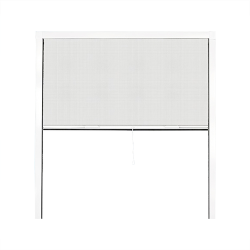 Rolhor raam wit oprolbaar 130 x 160 - Morgen in huis!