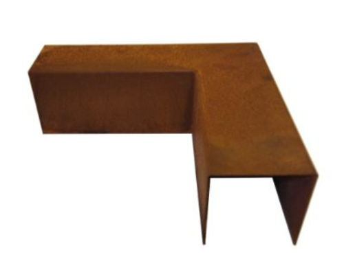 Cortenstaal Opsluitband Hoekstuk 20 x 6,2 x 6 cm Kopen